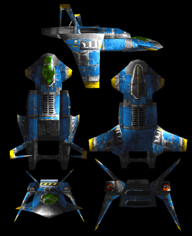 Kalrechi Medium Fighter PL04 - Wing Commander Encyclopedia