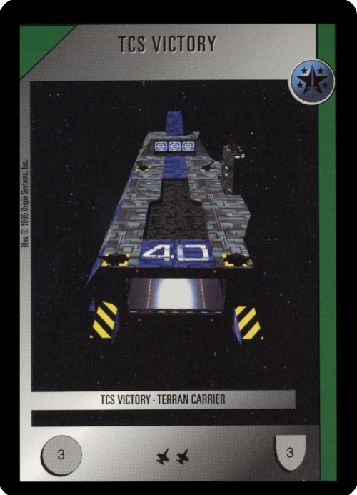 TCS Victory (card) - Wing Commander Encyclopedia