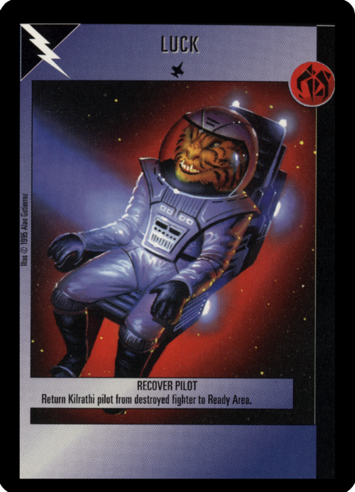 Recover Pilot (Kilrathi card) - Wing Commander Encyclopedia