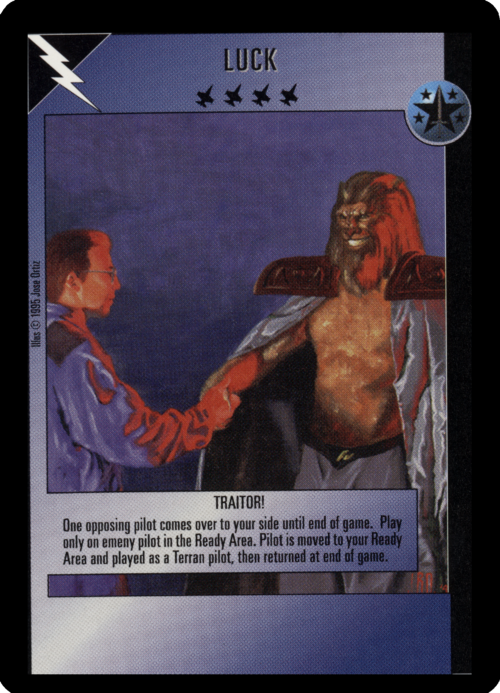 Traitor! (Terran card) - Wing Commander Encyclopedia