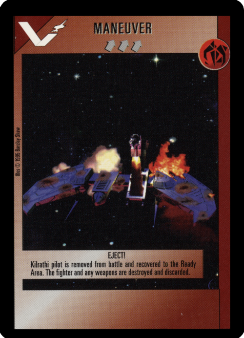 Eject! (Kilrathi card) - Wing Commander Encyclopedia