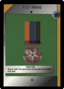 Silver Star (card) - Wing Commander Encyclopedia