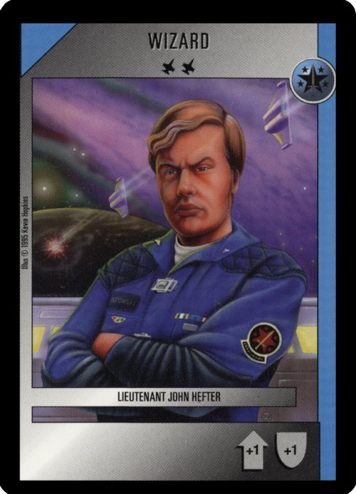 Lieutenant John Hefter (card) - Wing Commander Encyclopedia