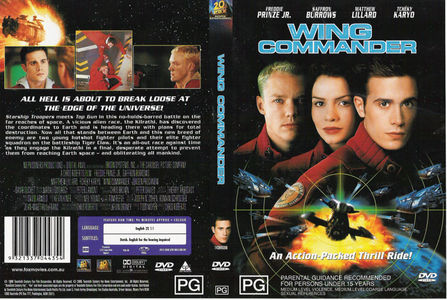 Wing Commander Movie - DVD Details - Wing Commander Encyclopedia